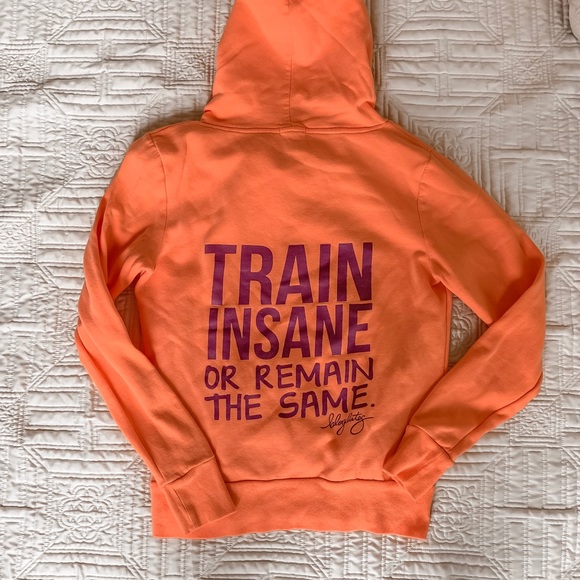 Blogilates | Tops | Blogilates Train Insane Hoodie | Poshmark